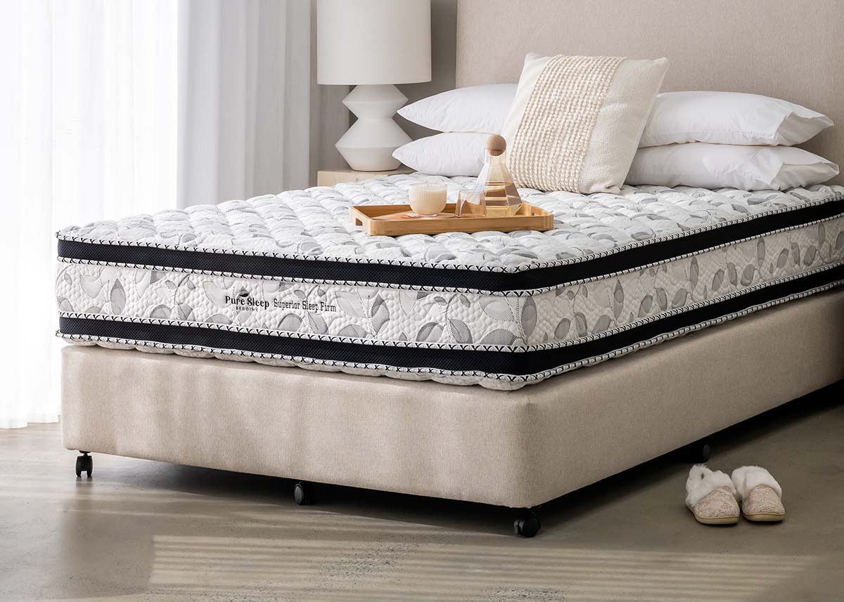 Upholstered Ensemble Bed Base - Pure Sleep Bedding and Mattress